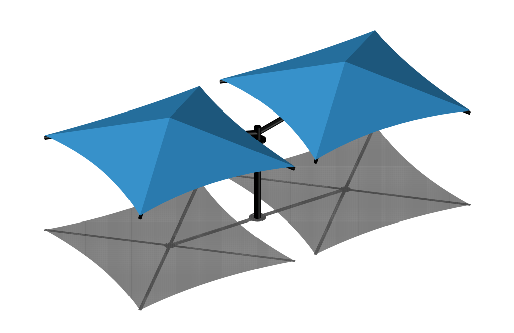 SINGLE POST PYRAMID – Capital Shade